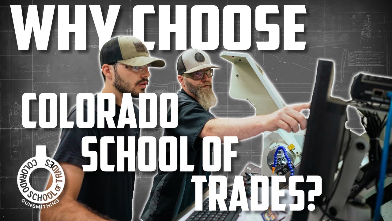 Why Choose Colorado School of Trades? | A Career in Gunsmithing - YouTube