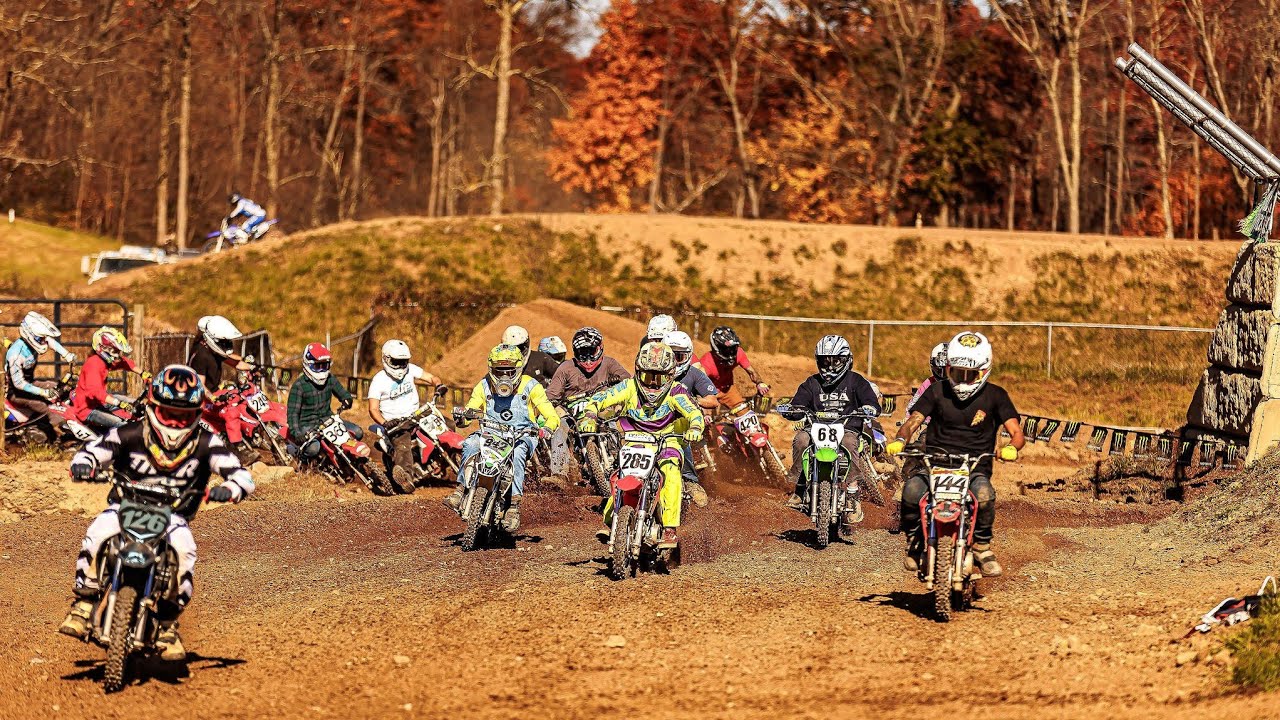 MASSIVE PITBIKE RACING COMPILATION Minimoto Nation - YouTube