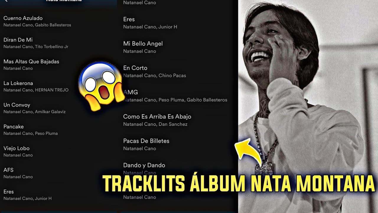 NATANAEL CANO COMFIRMA TRACKLITS Y FECHA DE LANZAMIENTO DE SU ALBUM ...