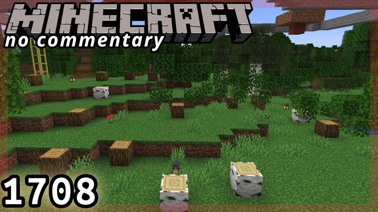 Late-Game Minecraft 1708 :: Clearing the Forest for Our Farm - YouTube