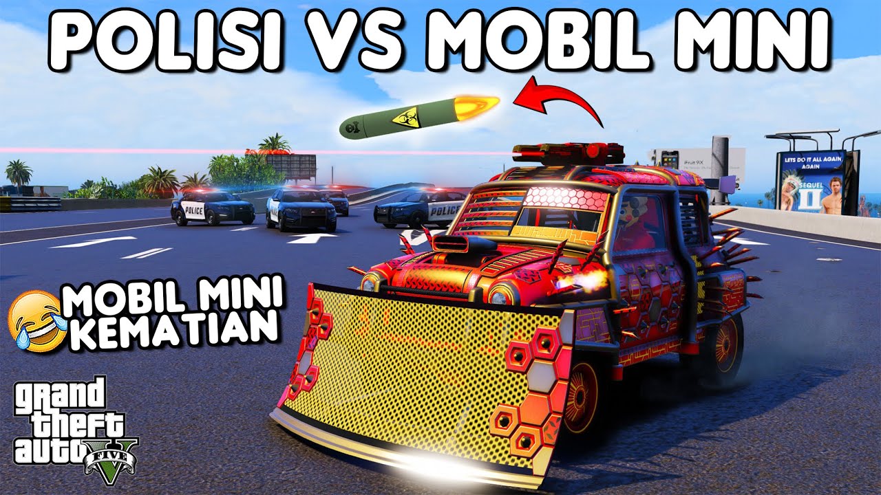 POLISI VS MOBIL MINI NUKLIR KEMATIAN - GTA 5 ROLEPLAY - YouTube