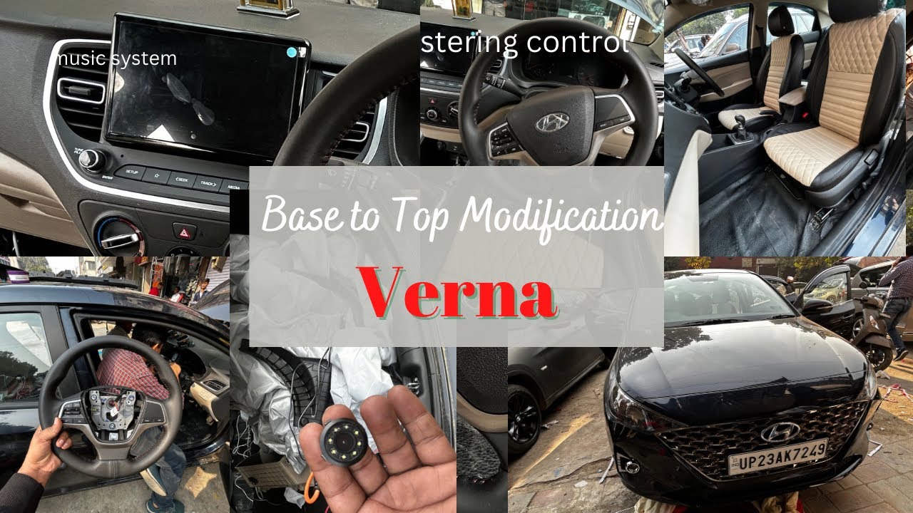 ♥️ Modified Verna ♥️ Hyundai Verna Modifications ♥️ 2022 Verna ...
