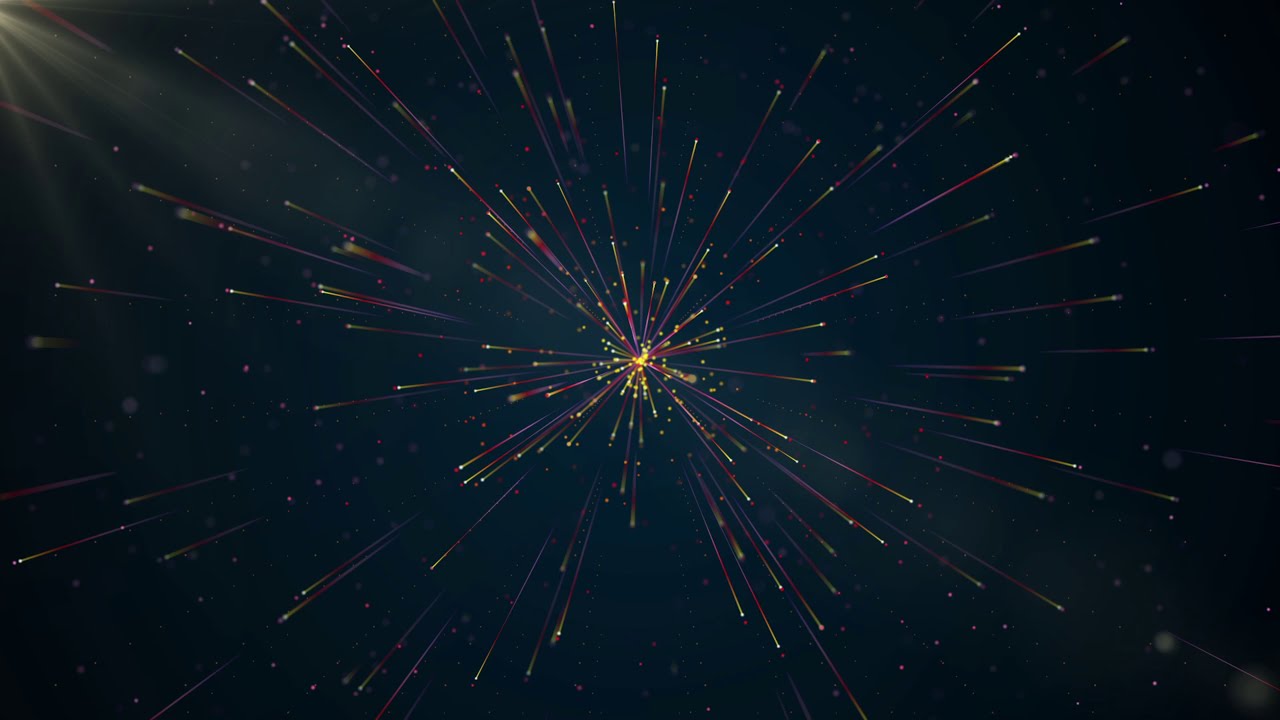 4K Colorful Fireworks Motion Background | Comet Spring | FREE HD Motion ...