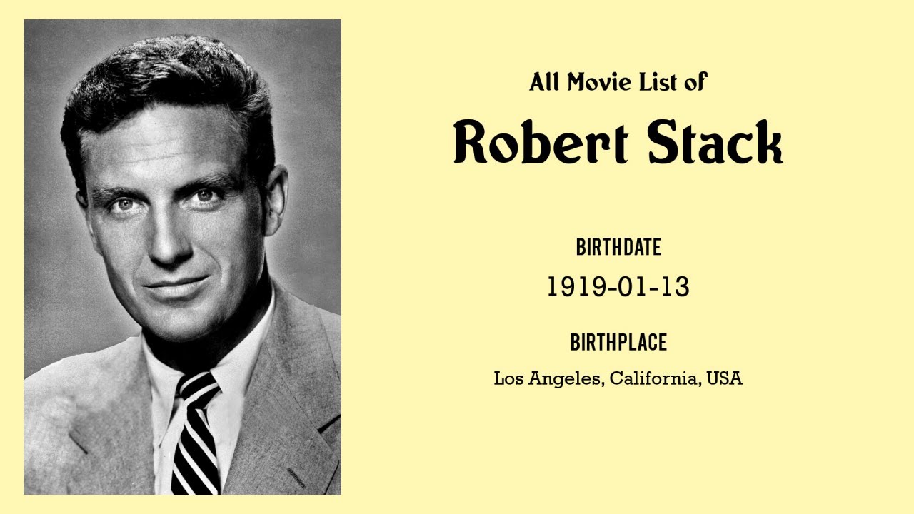 Robert Stack Movies list Robert Stack| Filmography of Robert Stack ...