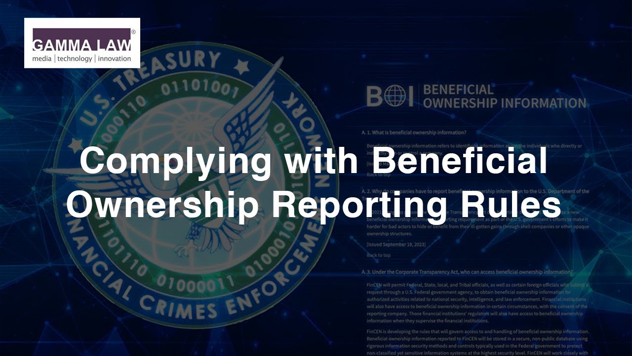 Complying with Beneficial Ownership Reporting Rules - YouTube