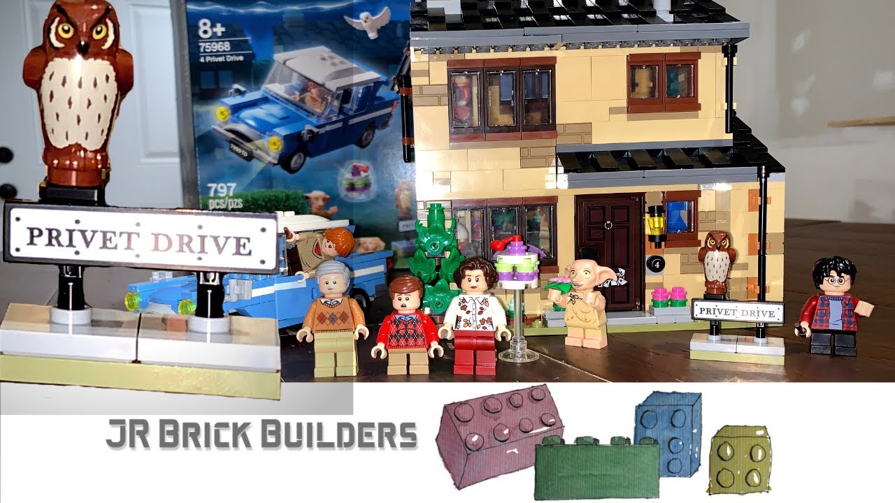 LEGO Harry Potter 4 Privet Drive 2020. A Detailed Look! 75968 - YouTube