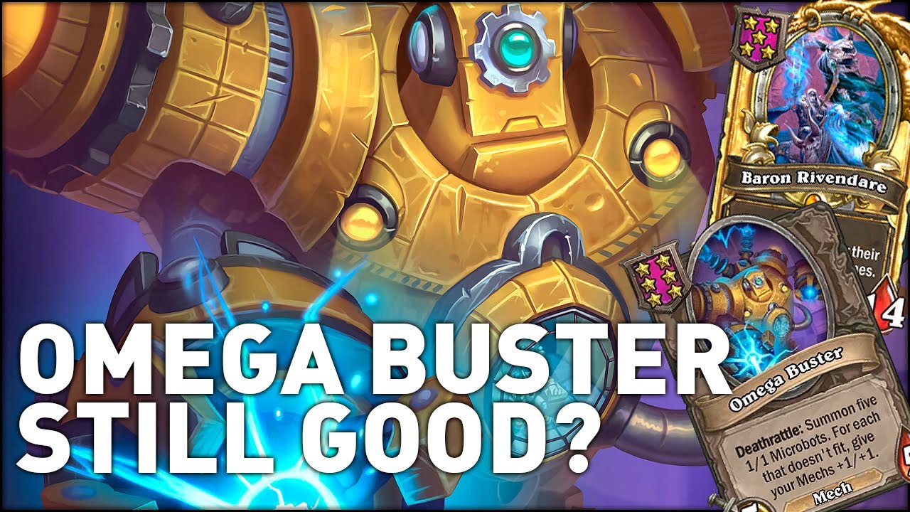 Omega Buster Still Good After Nerf? | Dogdog Hearthstone Battlegrounds ...
