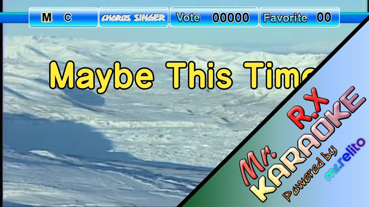 Maybe This Time by Michael Murphy karaoke - YouTube Music