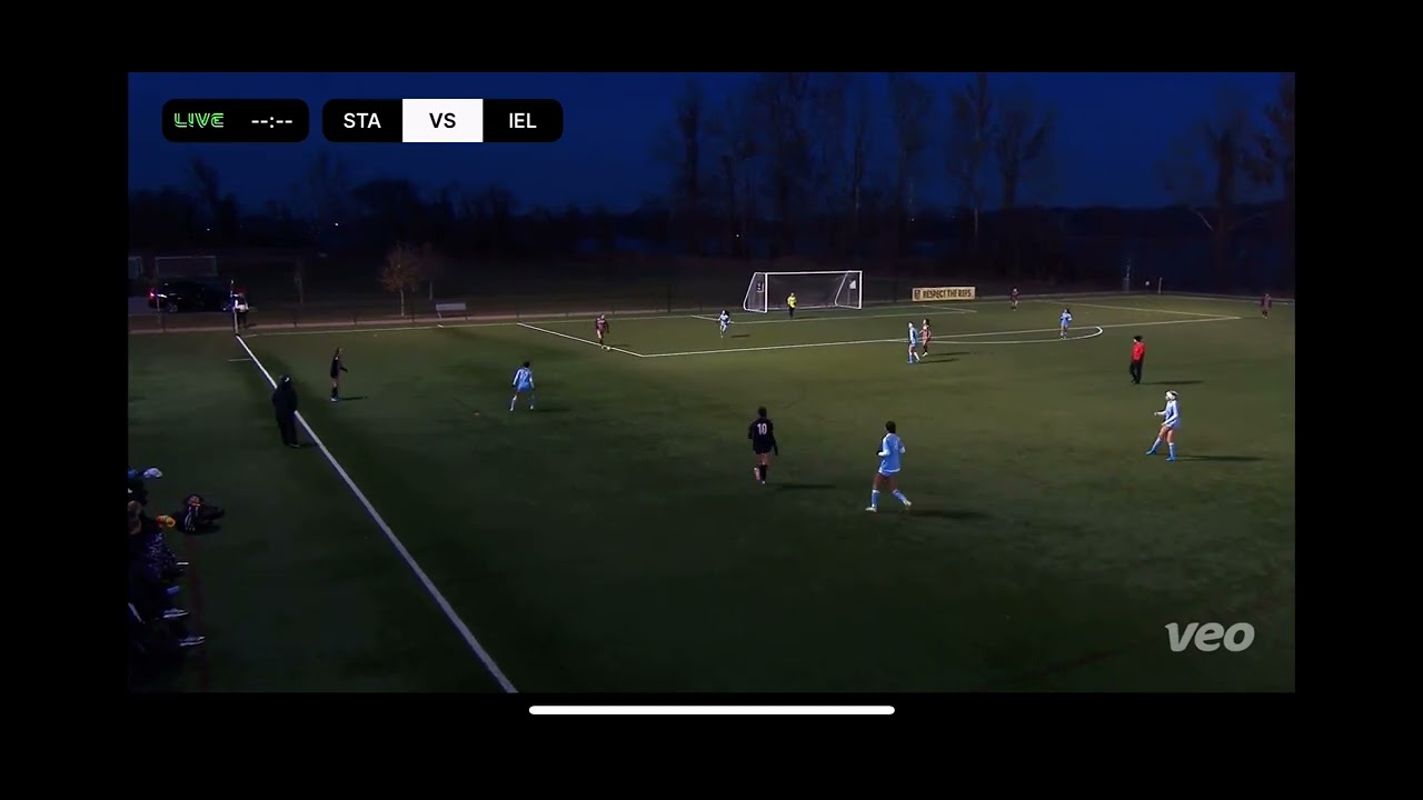 Addy: knockdown and pass as outside back. ECNL showcase STL - YouTube