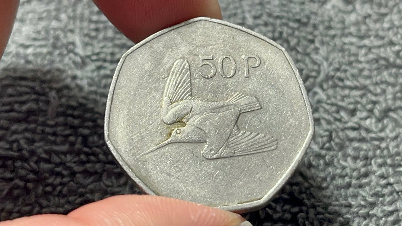1978 Ireland 50 Pence Coin • Values, Information, Mintage, History, and ...