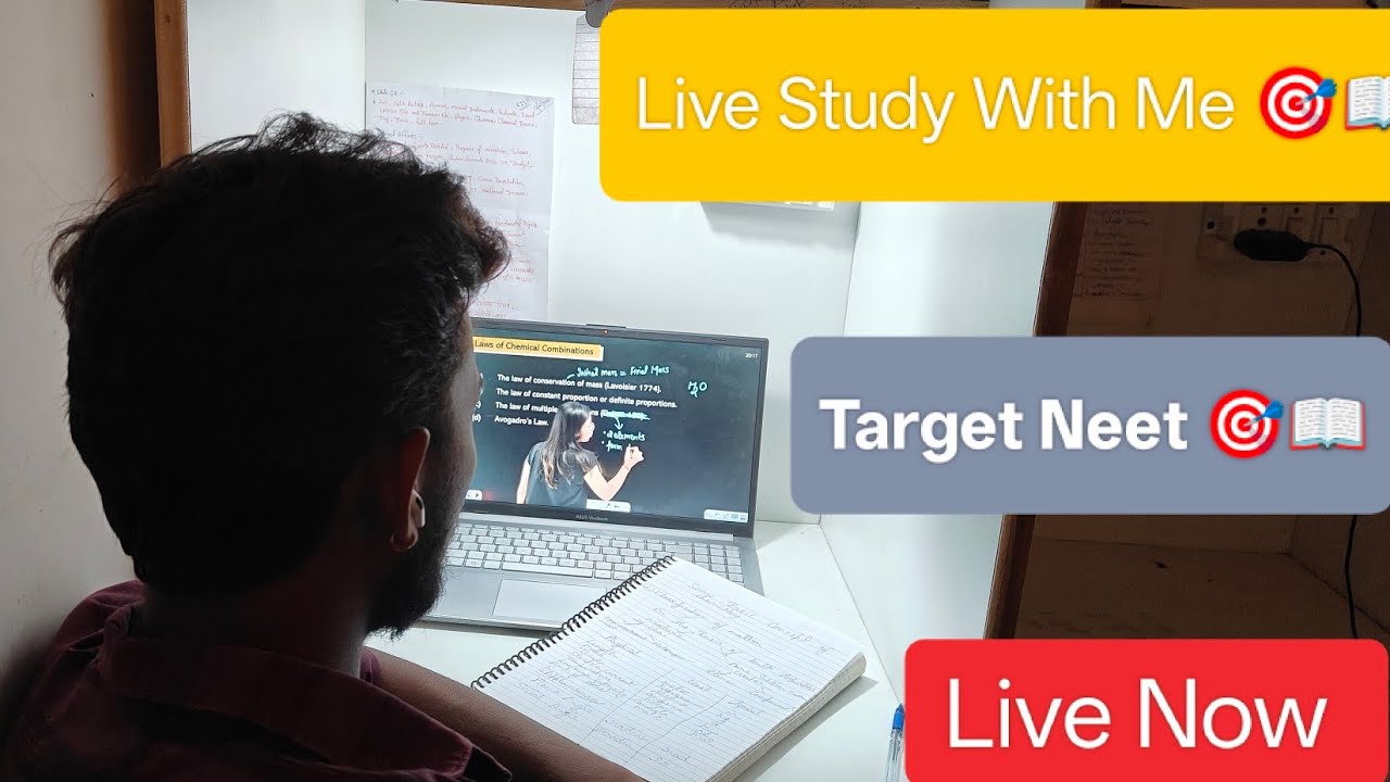 Live Study With Me • Study With Me Live Study 🎯 | Motivational Videos # ...