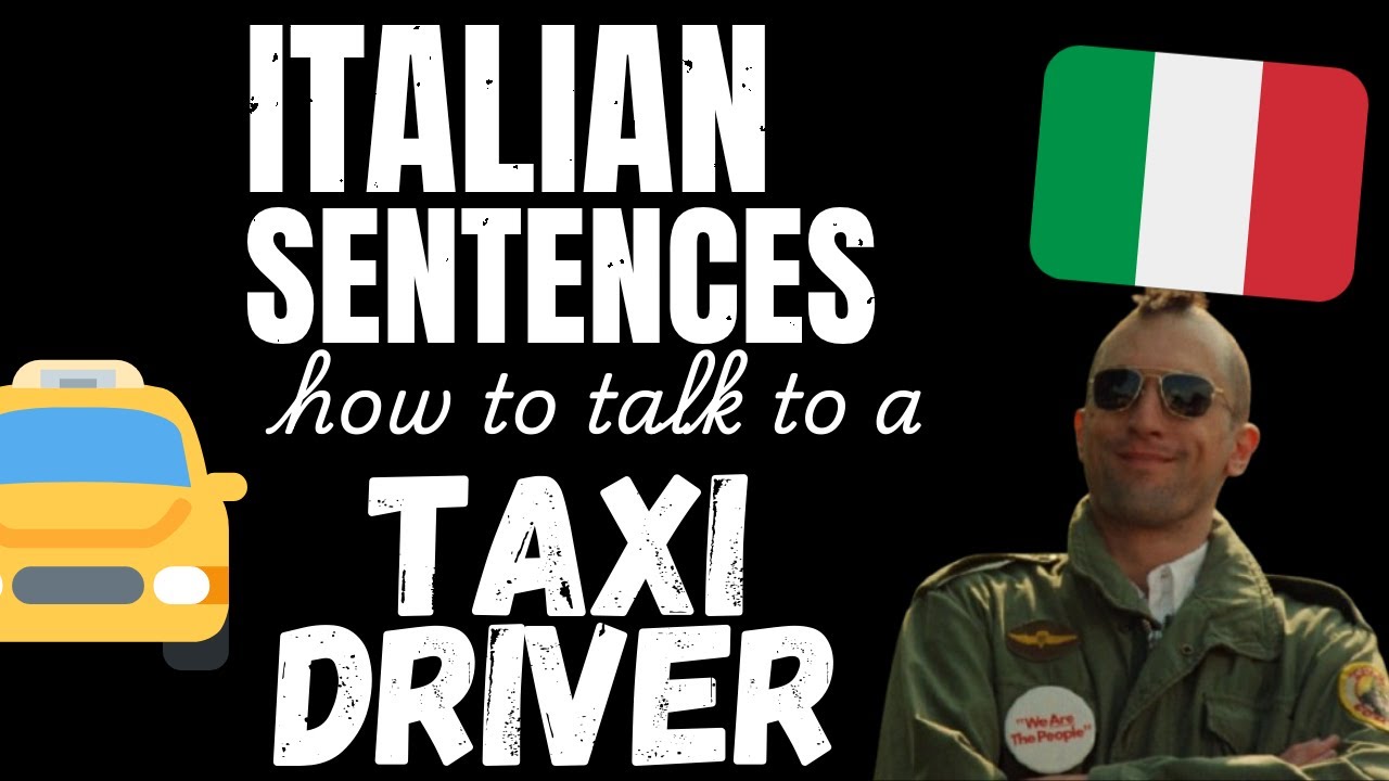 Conversational Italian | How to talk to a Taxi Driver - YouTube