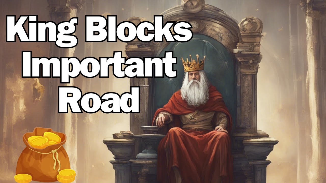 King Blocks Key Road With Boulder #shortstory - YouTube