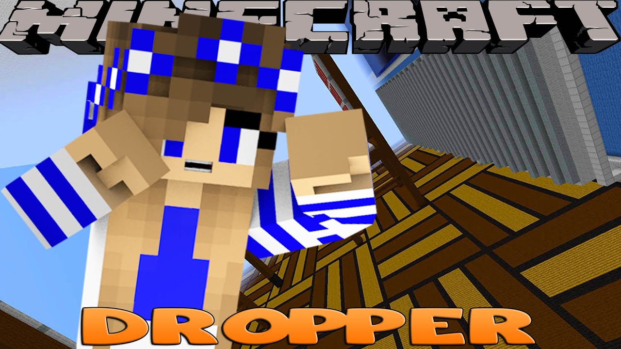 Minecraft Games - DROPPER CHALLENGE w/Little Carly!!! - YouTube