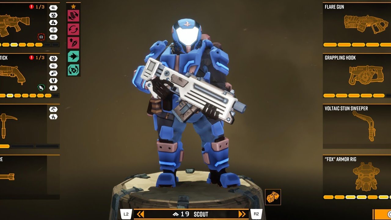 Deep Rock Galactic Scout Submachine gun Hazard 5 + - YouTube