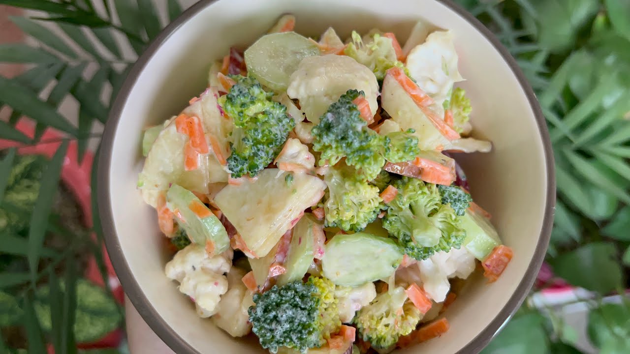 Long forgotten, but very tasty salad from simple products! No ...