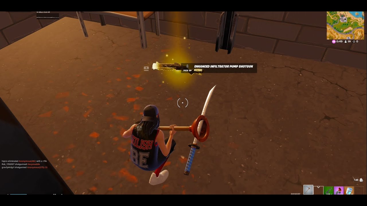 Mythic Pump shotty fumbled!!! - YouTube