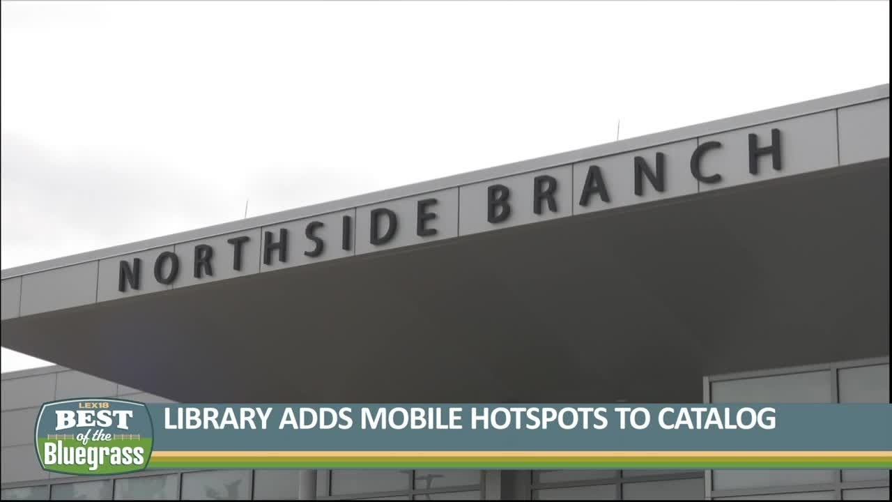 Lexington Public Library adds mobile hotspots to catalog - YouTube