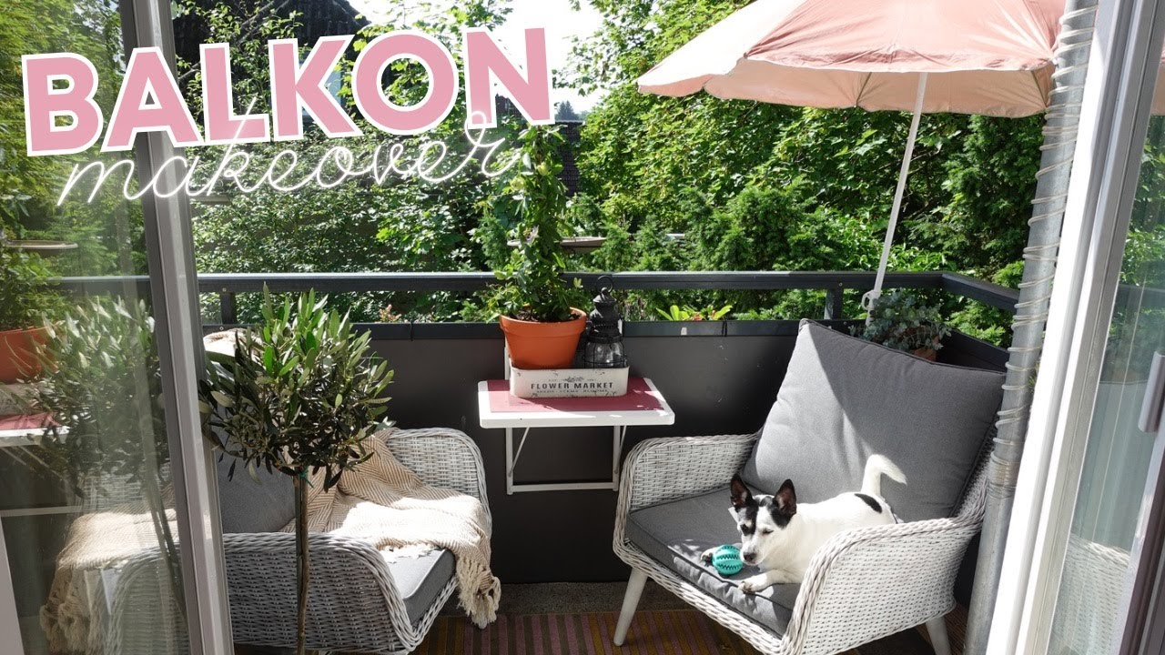 BALKON MAKEOVER Reset, Deko, Pflanzen & mehr - YouTube