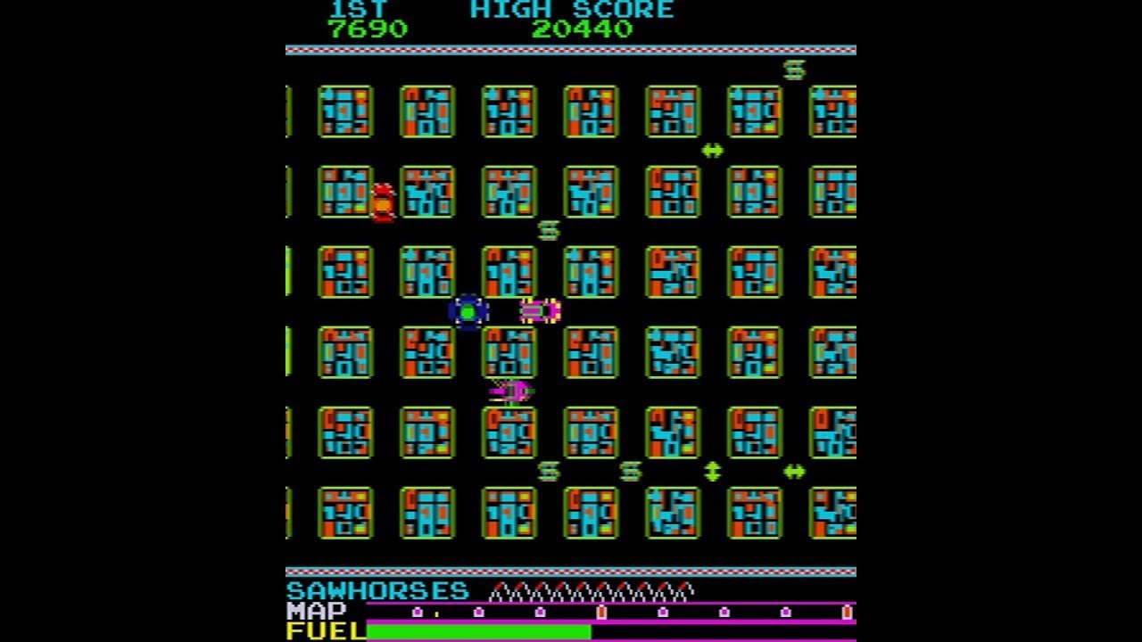 Arcade Longplay - Armored Car (1981) Stern Electronics - YouTube