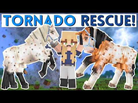 TORNADO Horse Rescue!🌪️🐎 | Minecraft SWEM RRP