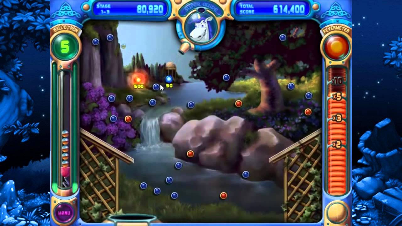 Peggle Deluxe - Stage 1 - Ultra Fever - YouTube