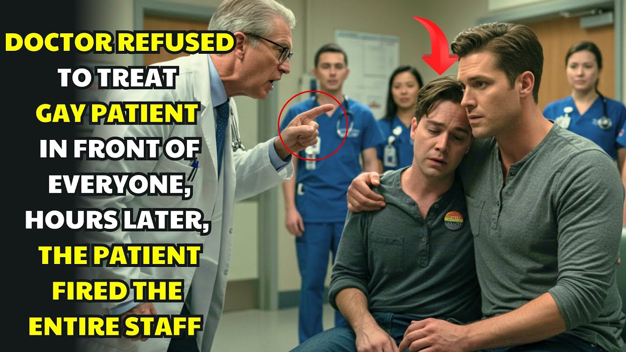 DOCTOR REFUSED TO TREAT GAY PATIENT IN FRONT OF EVERYONE — HOURS LATER ...
