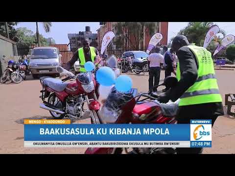 CBS POWESA Ewadde Bamemba Baayo Pikipiki, Baakusasula ku Kibanja Mpola ...