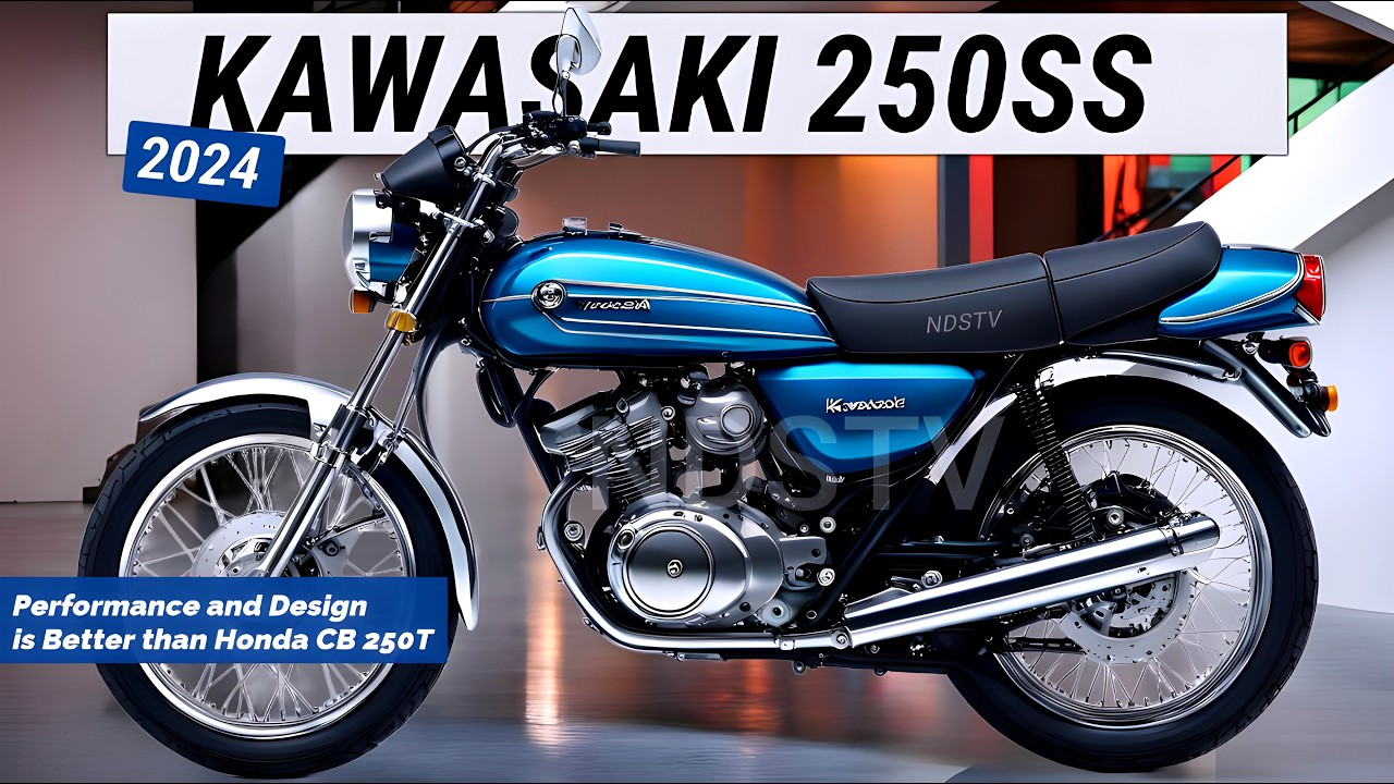2024 KAWASAKI 250SS: Performance and Design is Better than Honda CB ...