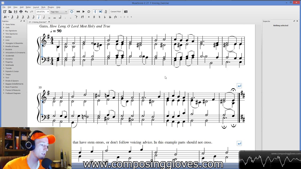 Harmony 1 - 27.1 Voicing Exercise - YouTube