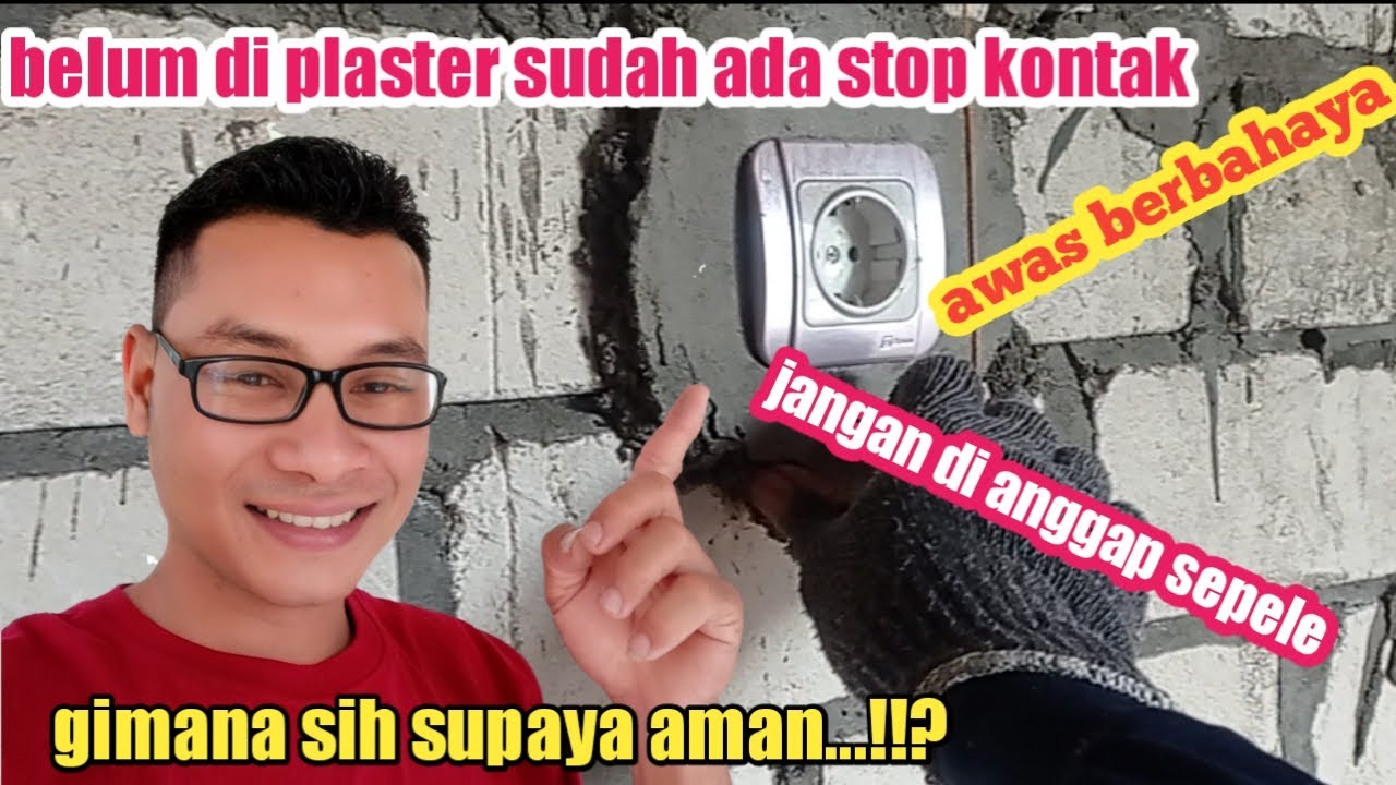 Tutorial Tukang//CARA PLASTER DINDING TEMBOK YANG MUDAH DAN HALUS ...