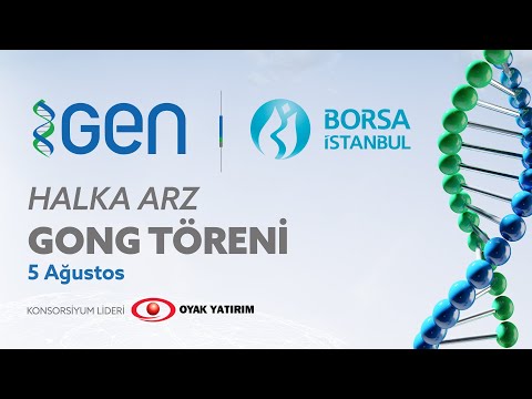 GEN İlaç ve Sağlık Ürünleri Halka Arz Gong Töreni