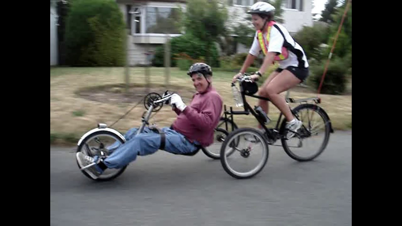 Varna Innovations - Hybrid Tandem Handcycle/Cycle - YouTube