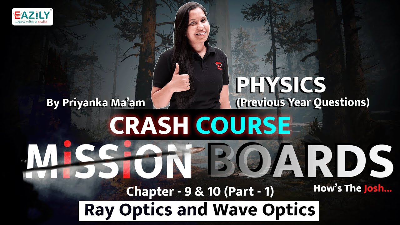Ray Optics and Wave Optics - 1 | Previous Year Questions | Crash Course ...