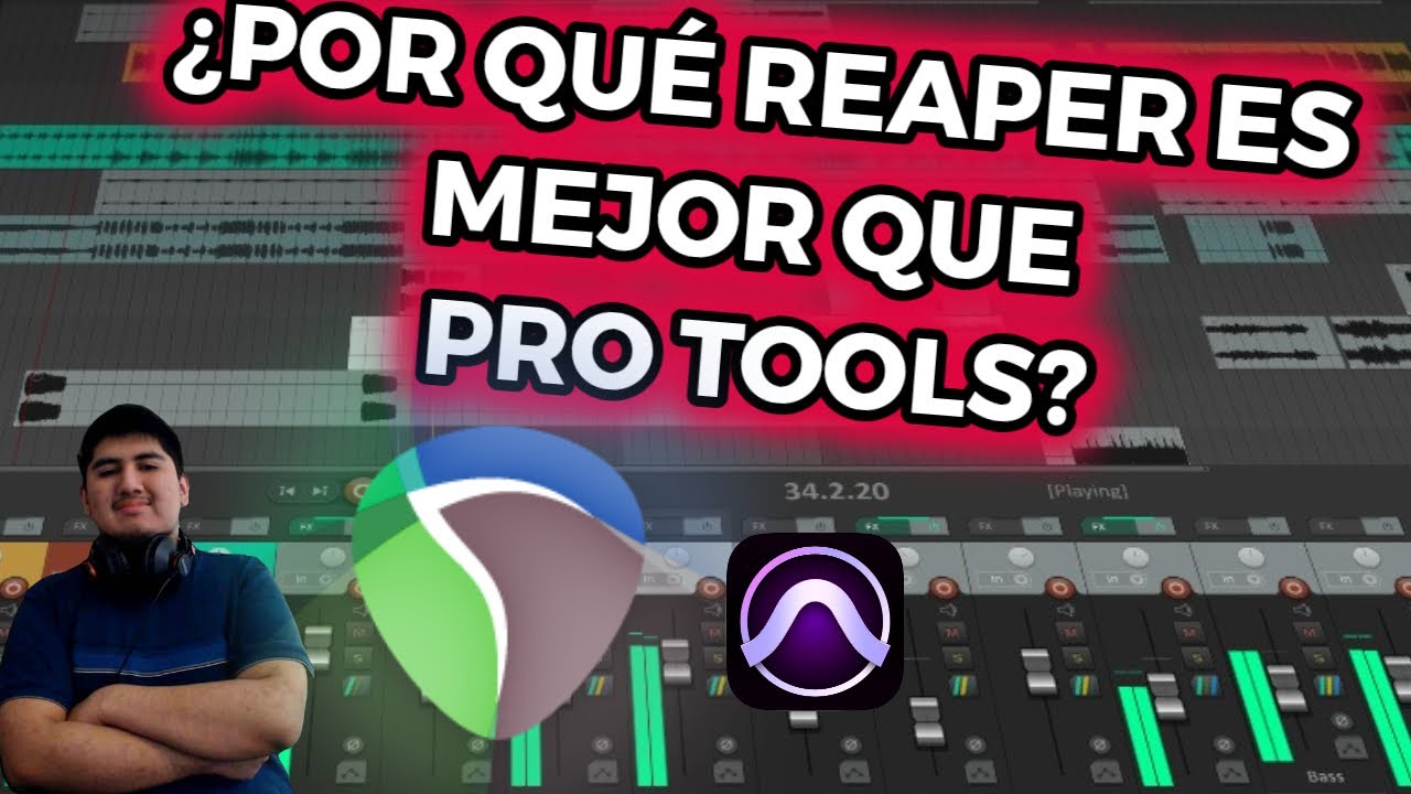 ¿POR QUÉ REAPER ES MEJOR QUE PRO TOOLS? - YouTube