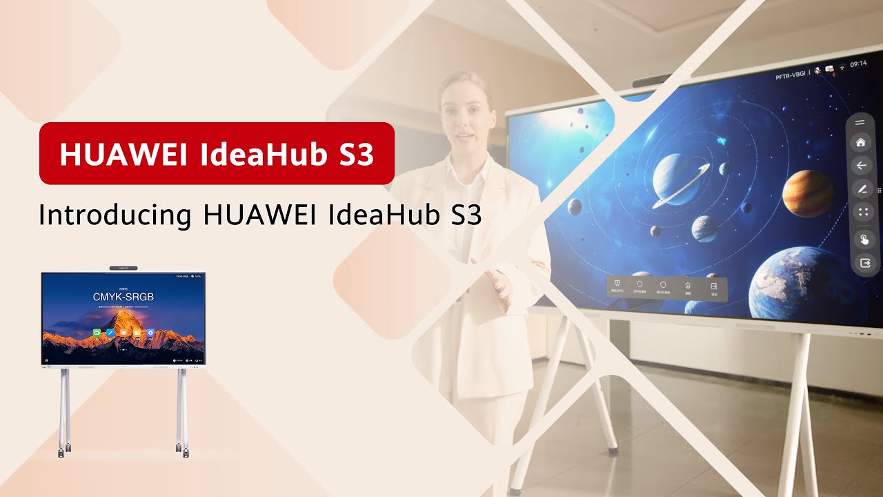 Introducing Huawei IdeaHub S3 - YouTube