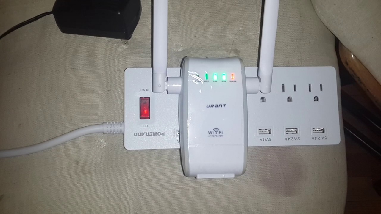 WiFi Router Extender by Urant – Unboxing & Product Review - YouTube