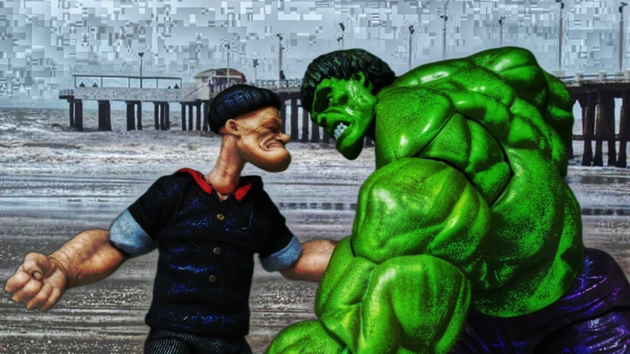 Popeye vs Hulk - YouTube