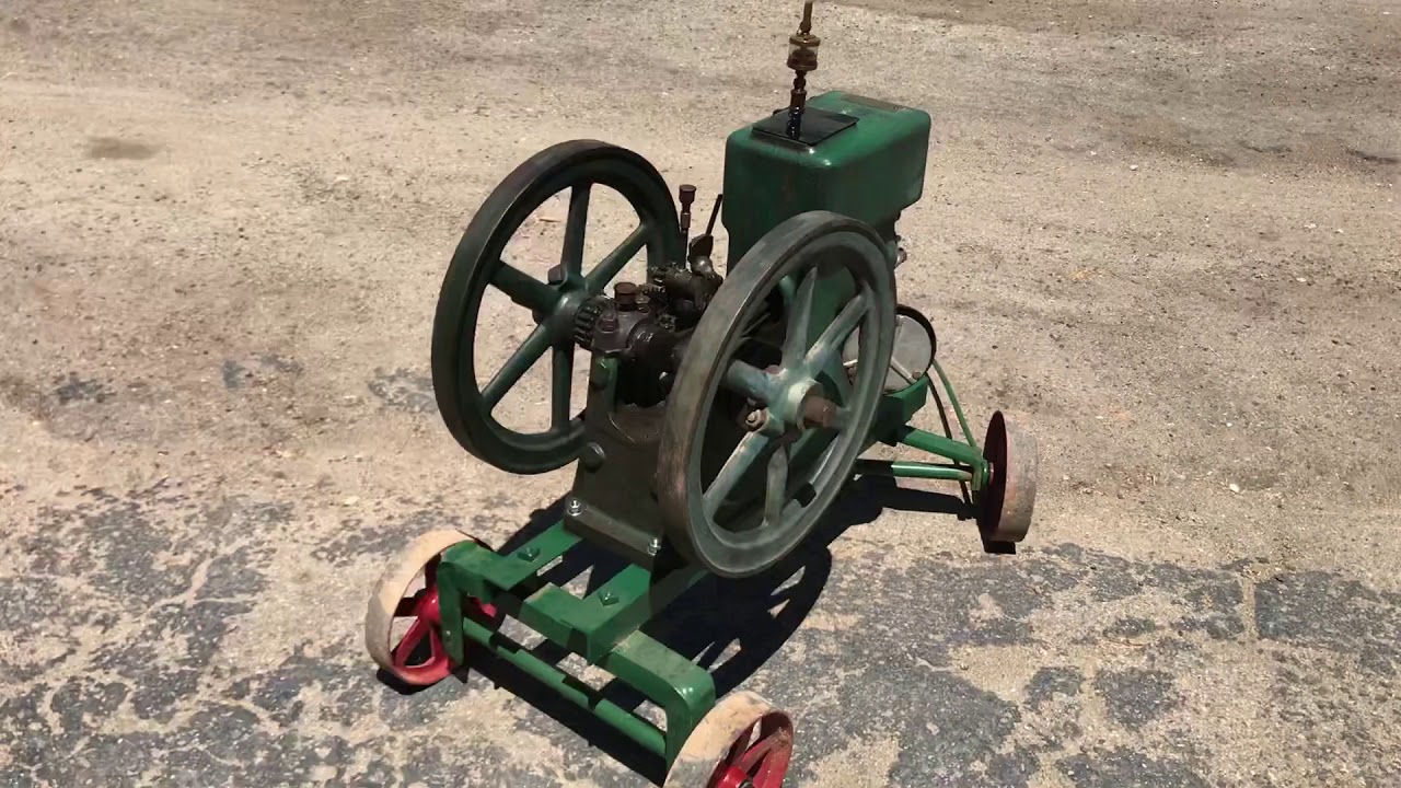 Arco Hercules 2HP GH Pump Engine Start Up and Slow Run - YouTube
