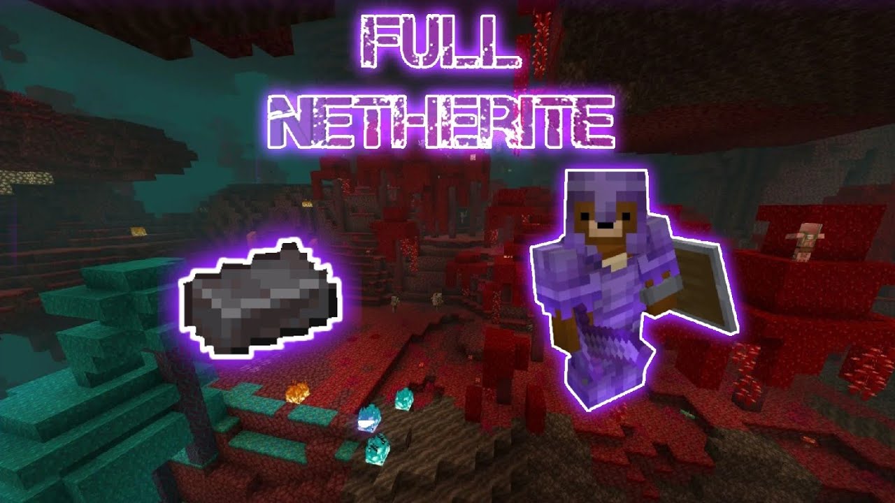 Full Netherite (Minecraft) CRAFTINGLAND Ep 9 - YouTube
