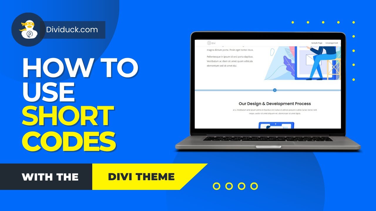 How to use Shortcodes on Divi - YouTube