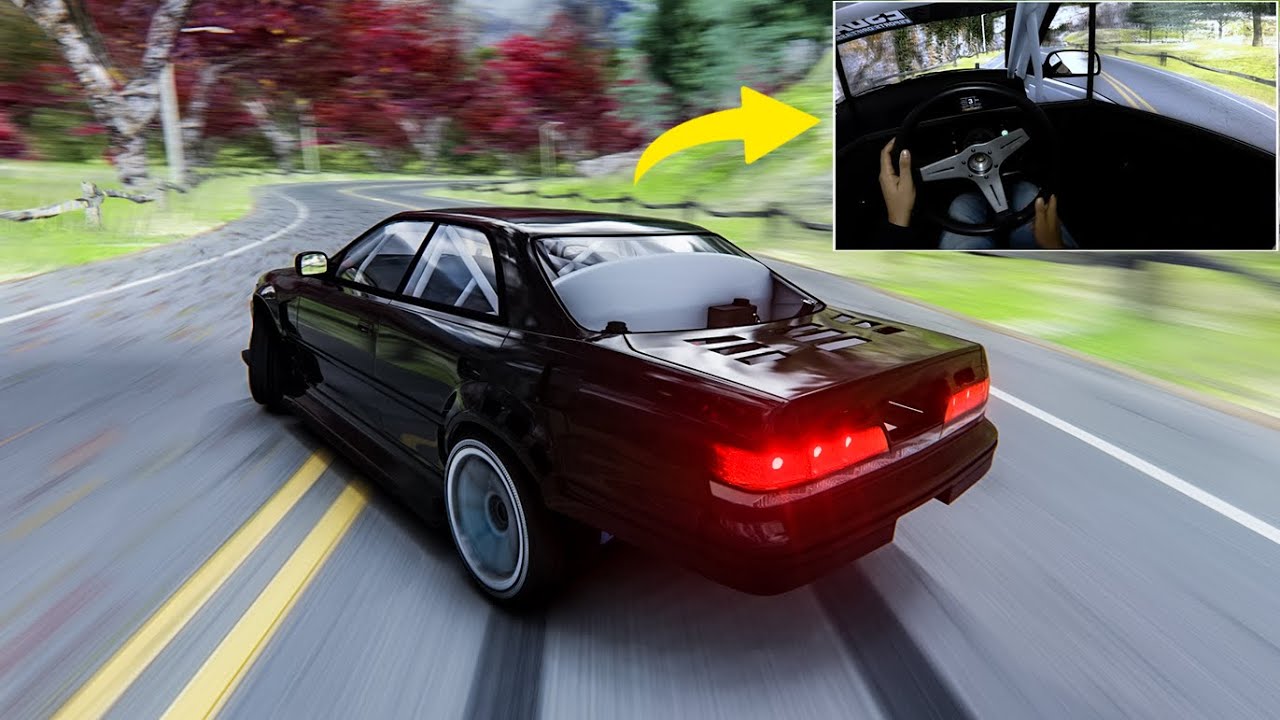 Toyota Cresta Touge Drifting l (4K) Assetto Corsa Steering Wheel ...