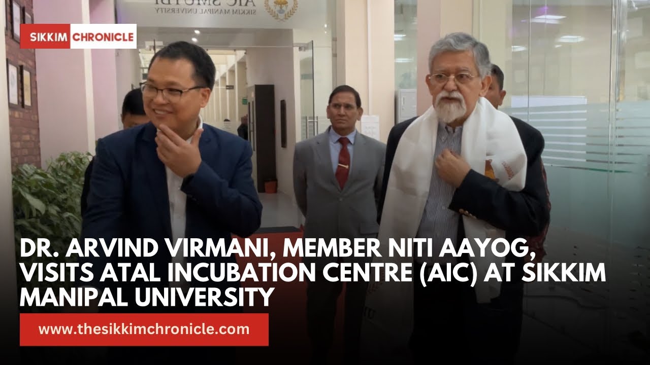 NEWS I Dr. Arvind Virmani, Member NITI Aayog, visits Atal Incubation ...