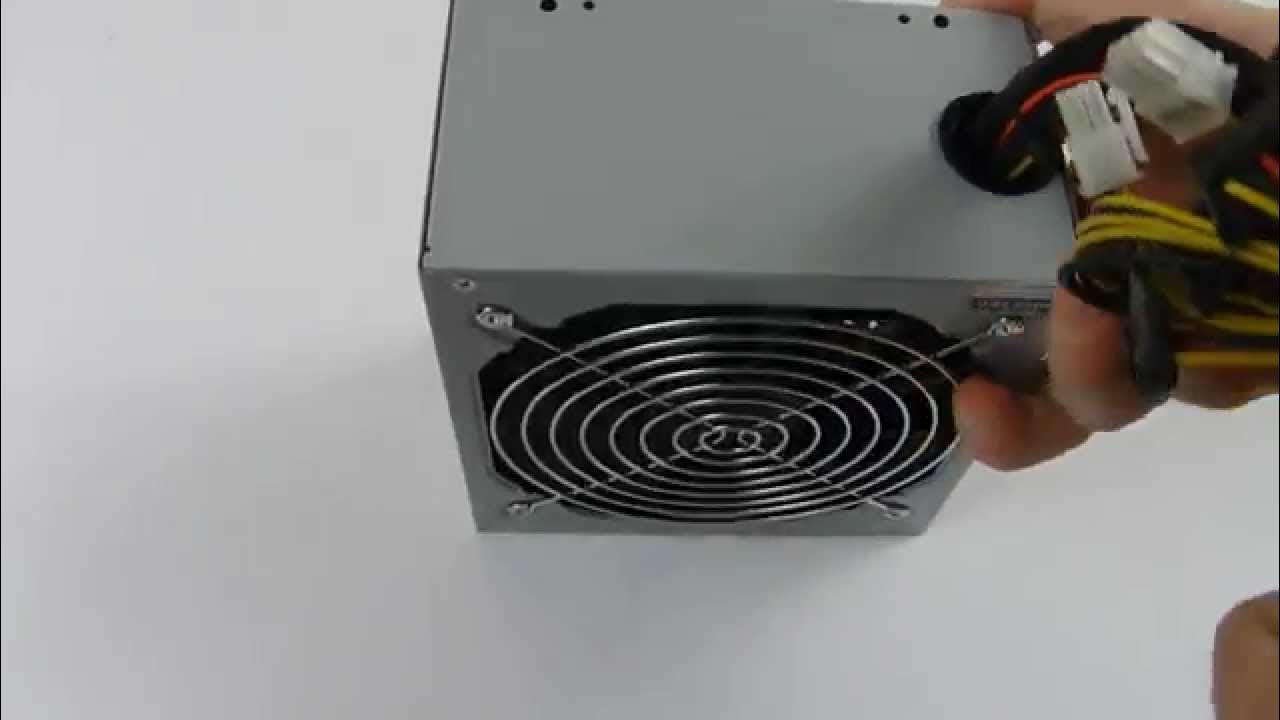 Блок питания CHIEFTEC APS-500S | unboxing - YouTube