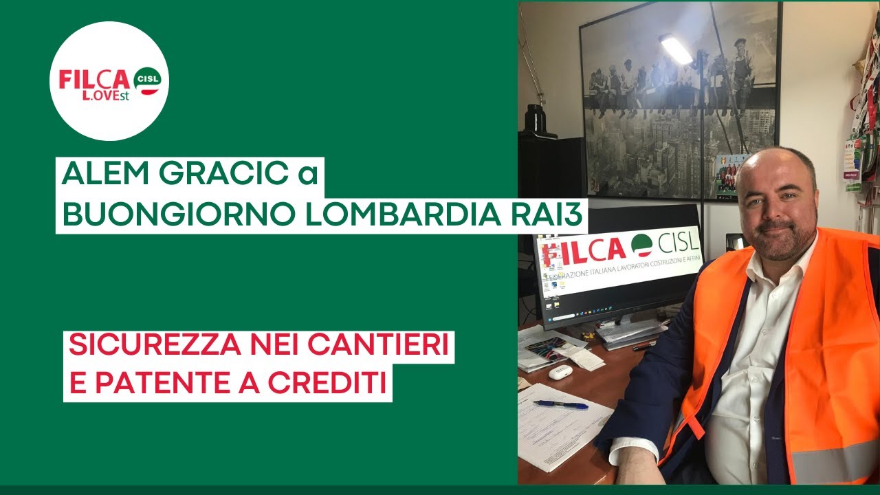 Sicurezza e patente a punti: l'intervista Alem Gracic a Buongiorno ...
