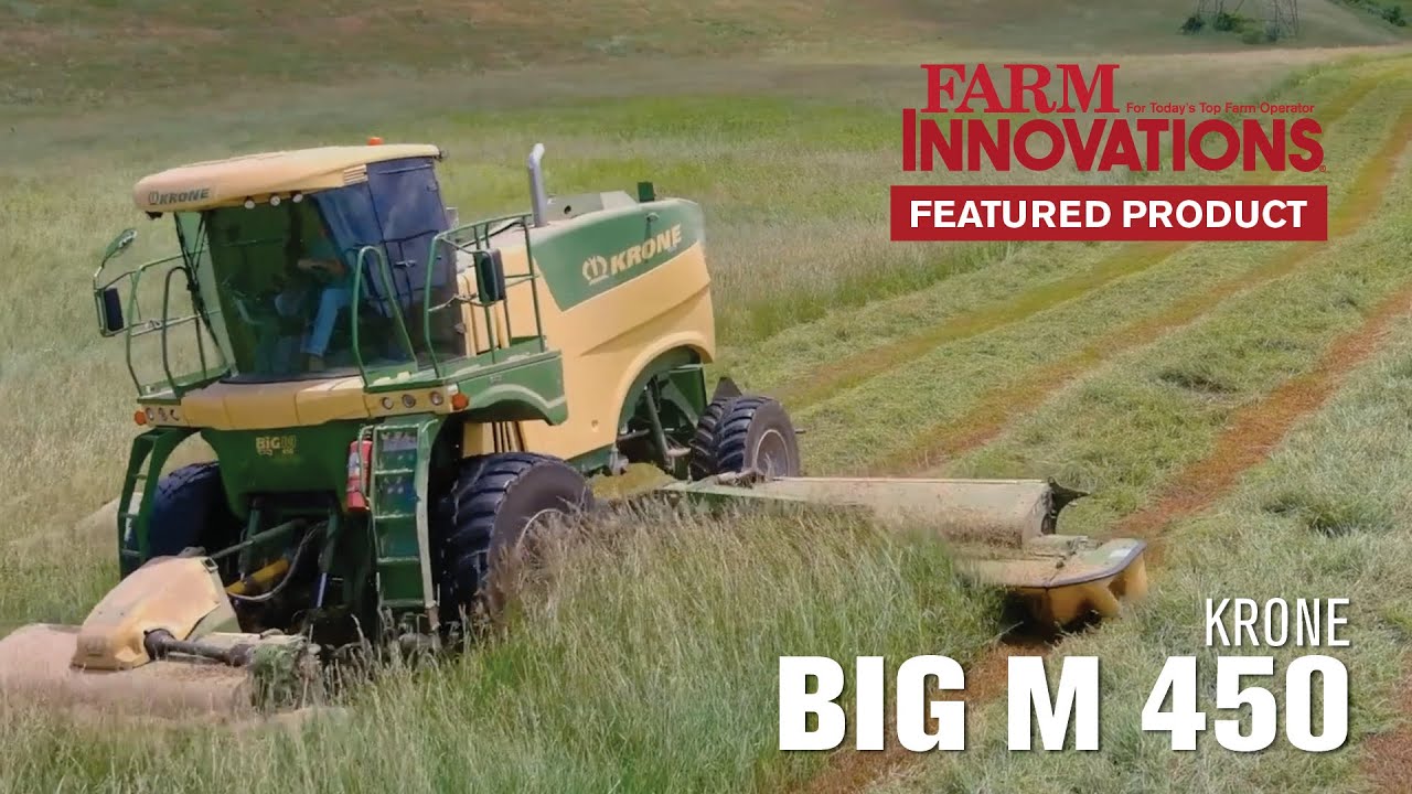 Krone BiG M 450 Takes Efficiency to the Next Level - YouTube