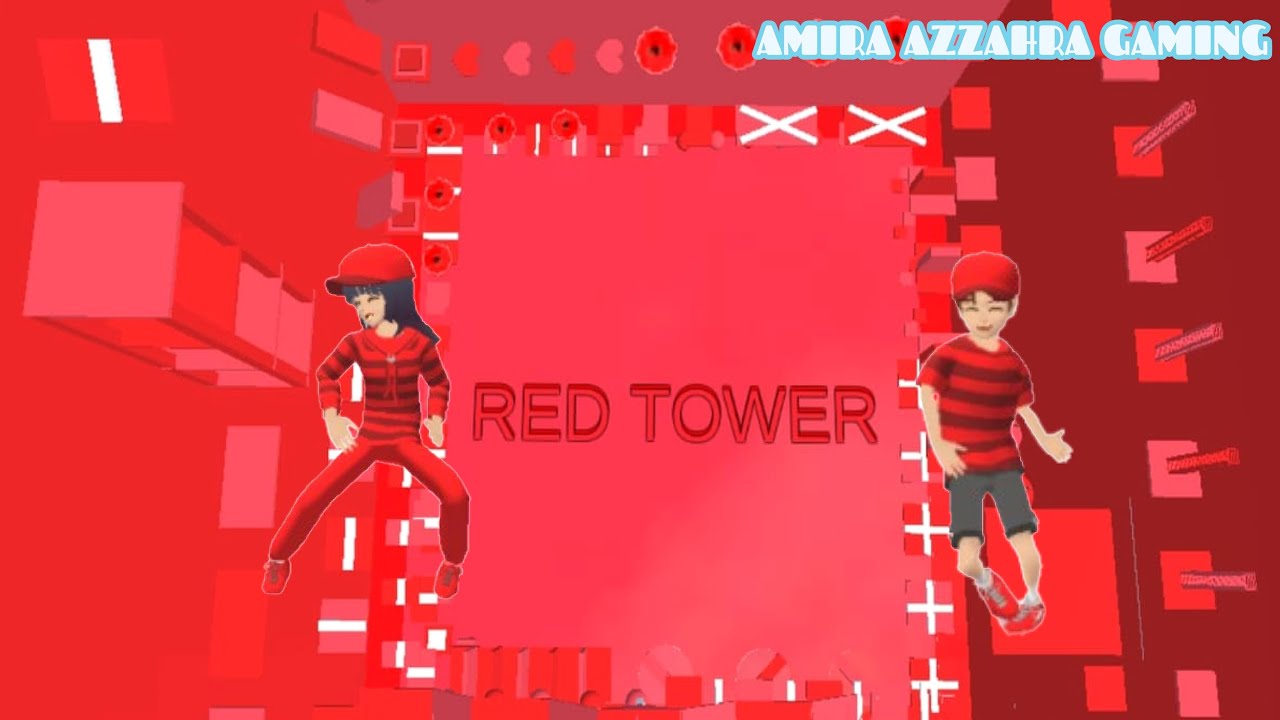 Yuta mio main Parkour RED TOWER | Sakura School Simulator - YouTube