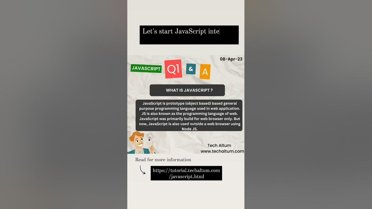 Javascript Interview Question Javascript Interview Preparation Youtube