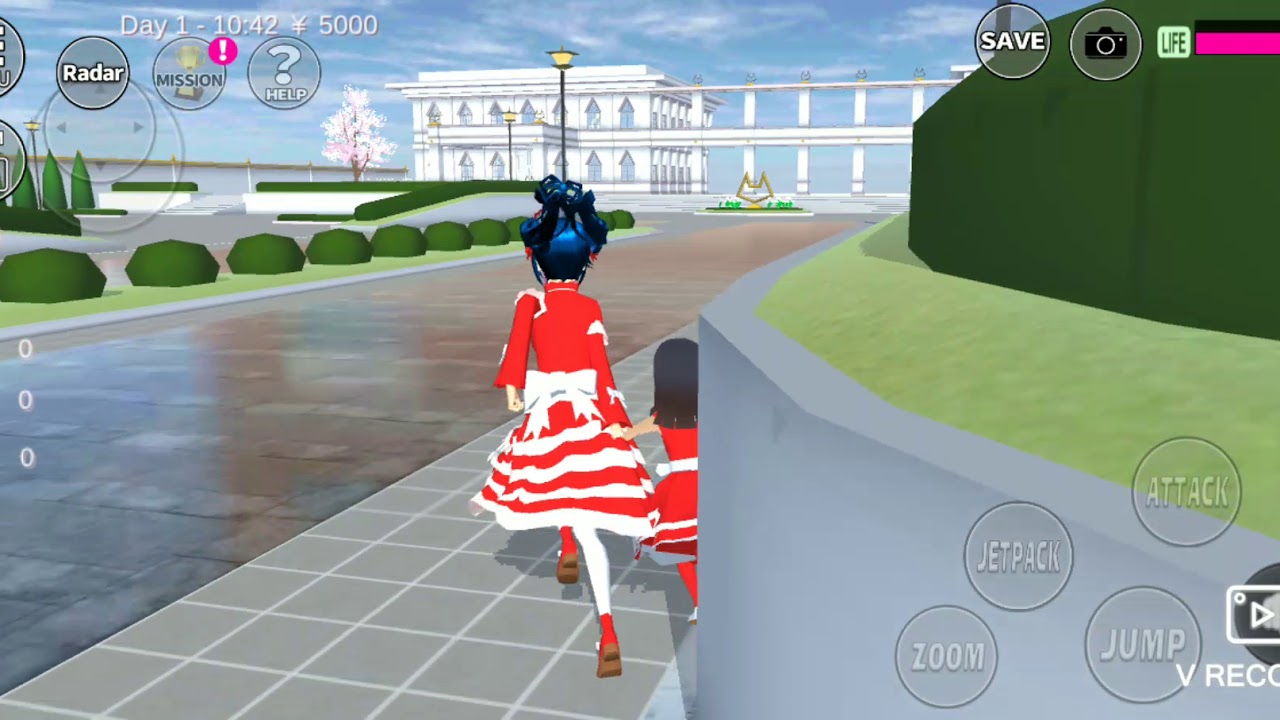 Jalan Jalan Sama Adek 😘 🌸sakura School Simulator🌸 Youtube