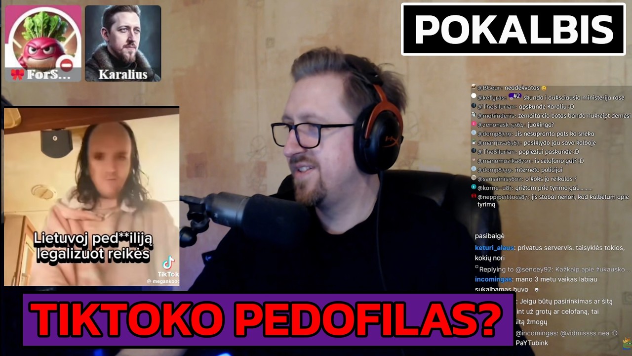 wutangas iš tiktoko prisijungia pokalbiui... - YouTube